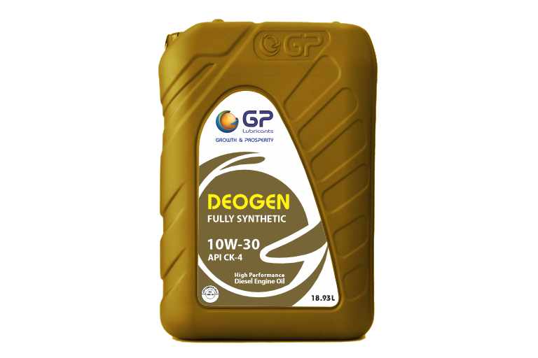 GP DEOGEN FULLY SYNTHETIC 10W-30 API CK-4 - General Petroleum