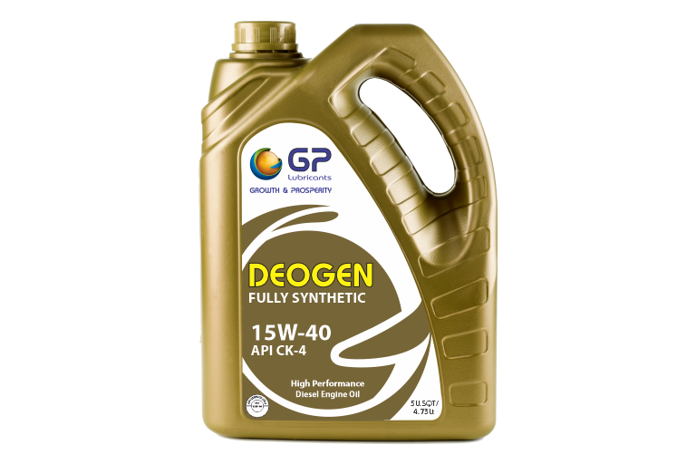 GP DEOGEN FULLY SYNTHETIC 15W-40 API CK-4 - General Petroleum